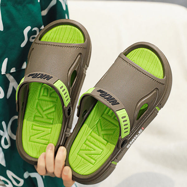 MEN'S MULTI-COLOR COMFY SLIDER SHOES MUA1585E4I – Manusual